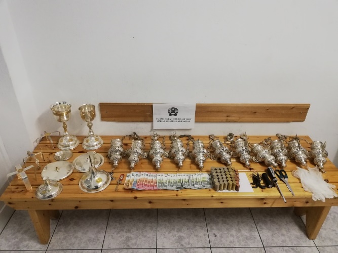 Έκλεψε εκκλησιά και συνελήφθη - Εντοπίστηκε μέρος των κλοπιμαίων ...